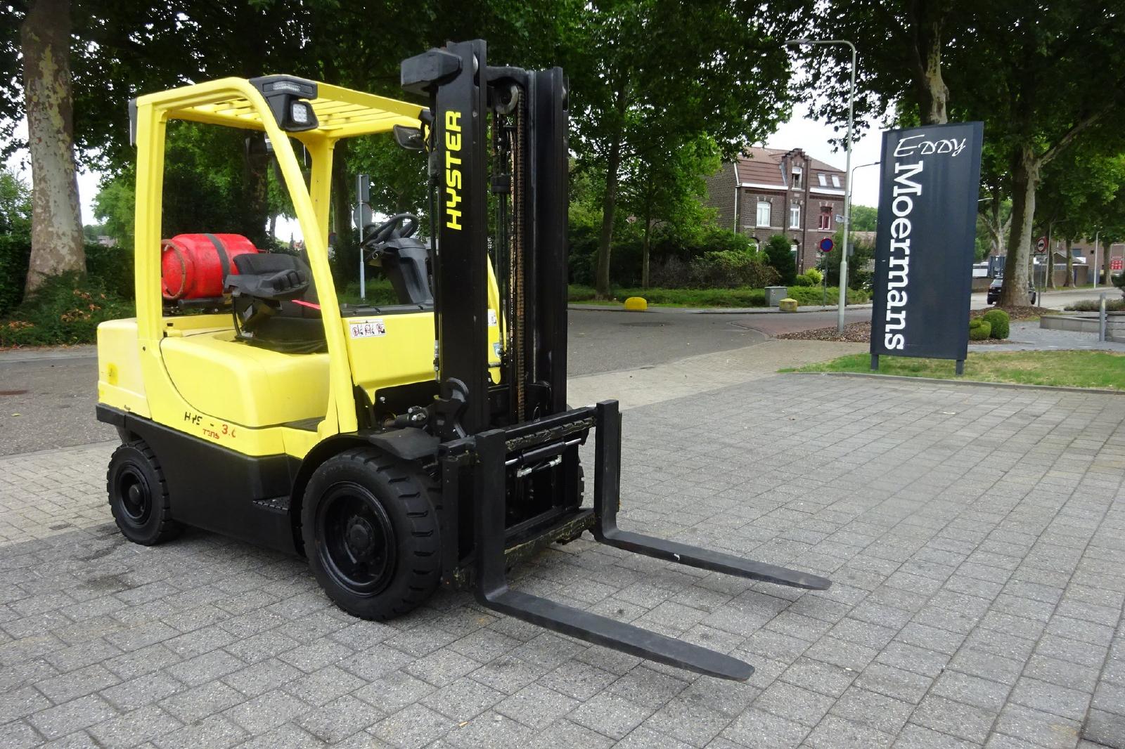 HYSTER H 3.0 FT forklift used (2015) price:12040 EUR | Gas | 126724